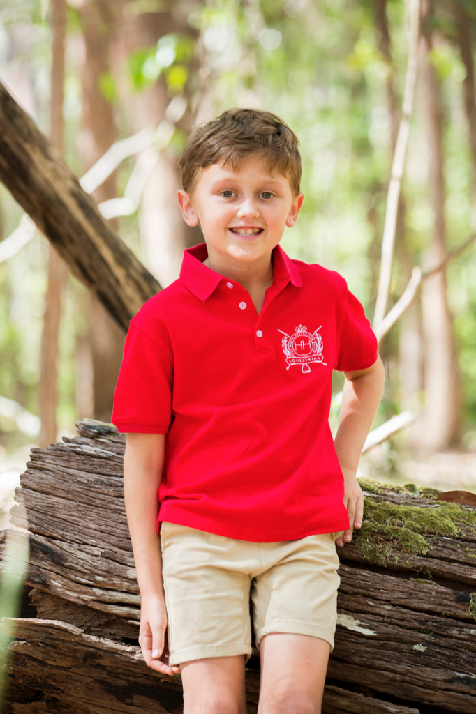 Boys Red Polo Shirt