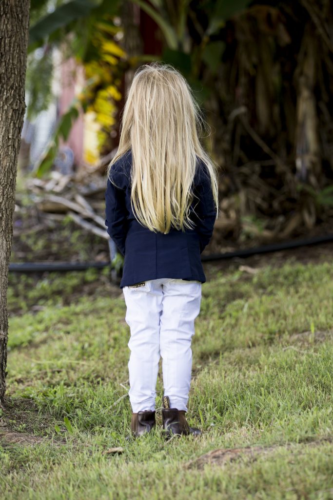Kids Navy Show Jacket No Logo
