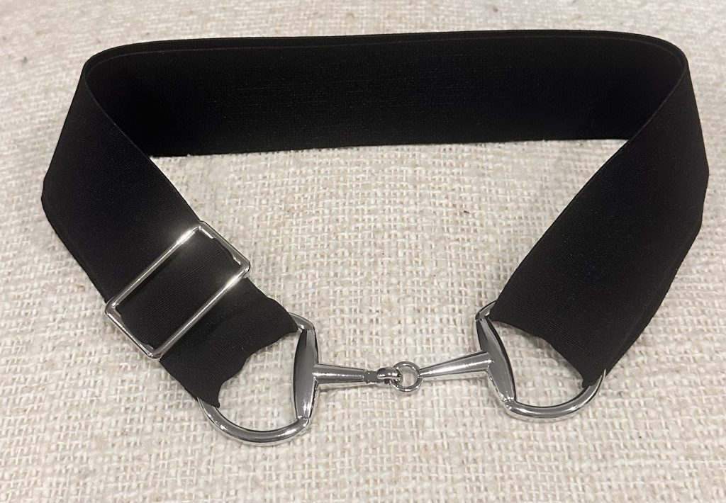 Black Bit Stretchy Belt