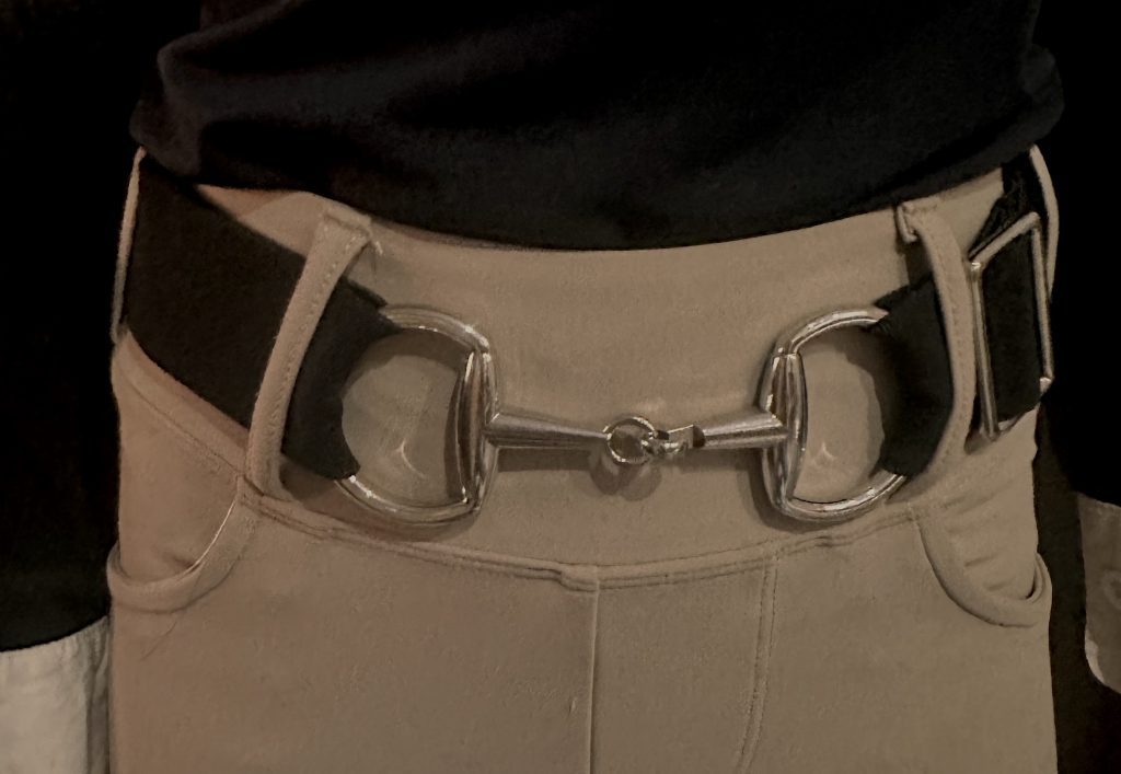 Black Bit Stretchy Belt